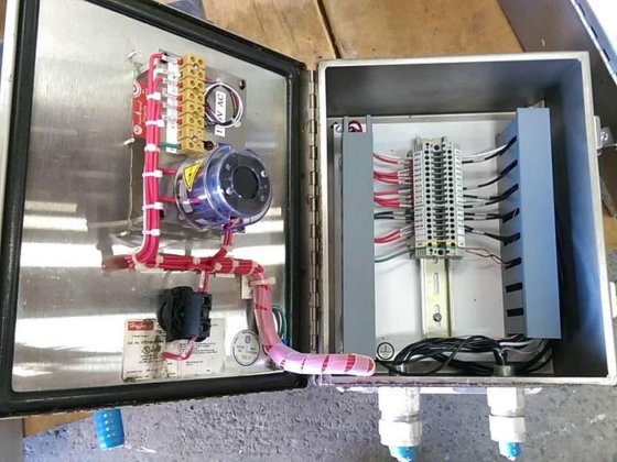 Tank Control Panel in Abbotsford, British Columbia, Canada