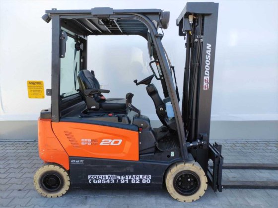 2022 Doosan B20X-7 (Plus) 4 wheel forklift truck in Aidenbach, Germany