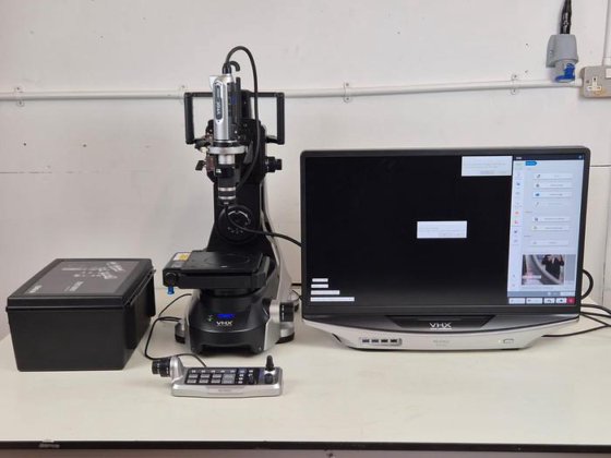 Keyence VHX‑700 digital microscope system in Duxford, England, United ...