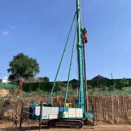 crane stone column vibro compaction vibroflot pile driver Compaction ...