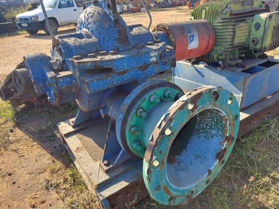 KBS Omega Pump w/ Motor on Base in Emalahleni, South Africa