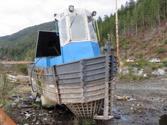 Rendell 15' Shallow Draft Sidewinder Boom Boat in Campbell River ...
