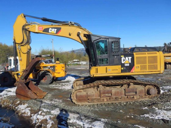 2015 Caterpillar 568 "Road Builder" Hydraulic Excavator in Campbell ...