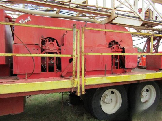 Franks Rocket 658 Workover Rig in Broussard, LA, USA