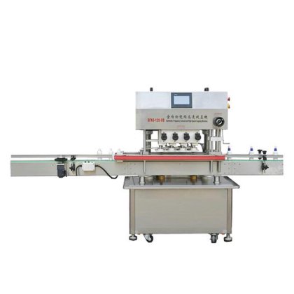 Spindle capper machine for 250CC bottle / inline capping systems with capping sorter in ...