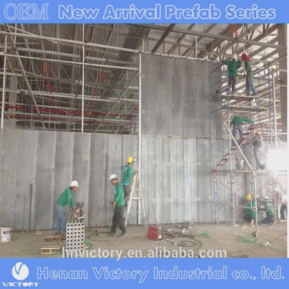 Hollow core wall panel| Concrete wall panel machine | boundary wall ...