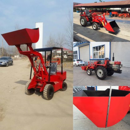 Mini Dumper Loader tractor with front end loader in Zhengzhou, China