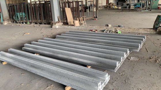 Prestressed concrete column machine/lintel making machine concrete T ...