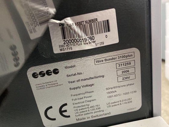 ESEC 3100 Plus in Asia