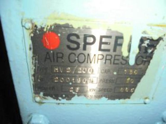 SPERRE HV2-200 AIR COMPRESSOR in India