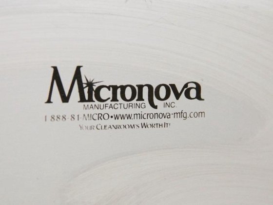 Micronova Cleanroom Mop Cart Triple Bucket Vileda Roll-O-Matic 6326 in ...