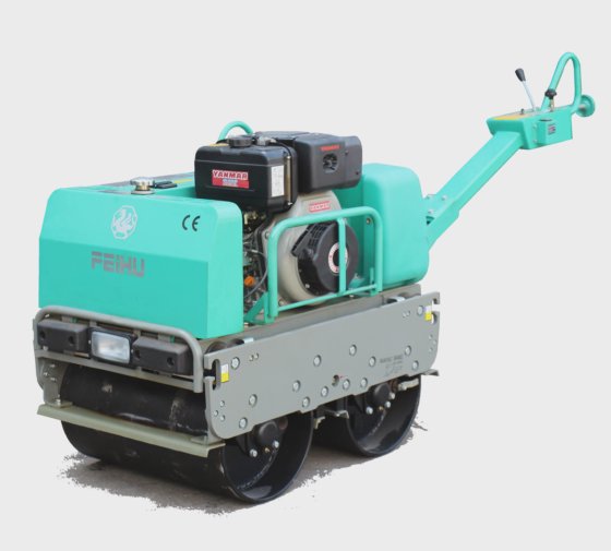 CE 600KG Diesel Engine Manual Roller Compactor in Ningbo, Zhejiang, China