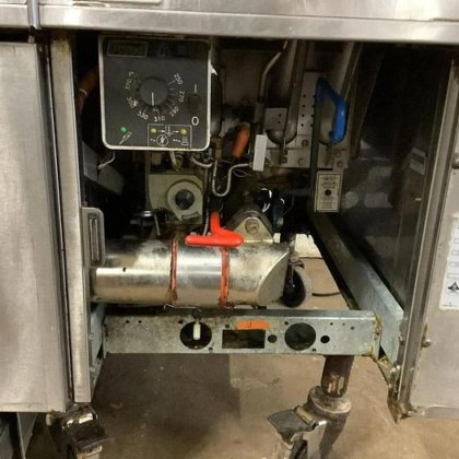 Pitco SSH55 Gas Fryer with Filtration System in Grand Rapids, MI, USA