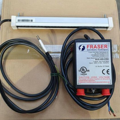 Fraser Anti-Static Techniques 5kV PSU and Anti-Static Slot bar 300MM in ...