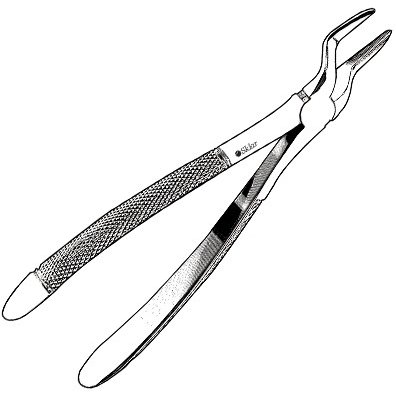 Sklar Dental Extracting forceps #51 in San Diego, CA, USA
