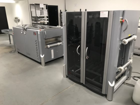 Lasermax Tecnau Roll to Cut/Stack Solution - LX562/LX566 in Dallas, TX, USA