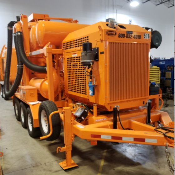 VecLoader® 721 Trailer Mounted Vacuum – Diesel Powered in Columbus, OH, USA