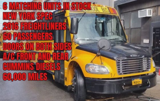 2016 Freightliner Thomas Dual Door in Oldmans Township, NJ, USA