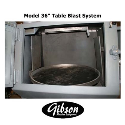 MODEL 36" TABLE, TABLE BLAST SYSTEM in Indianapolis, IN, USA