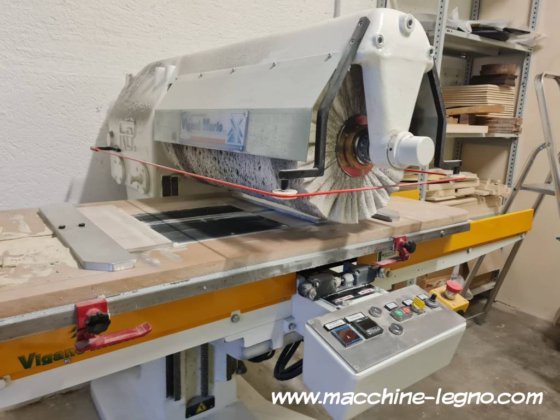 Automatic brushing machine Viganò mario - Second hand Brushing machines ...
