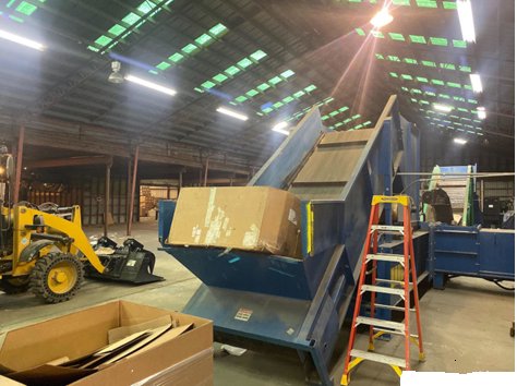 Excel 2R63 Two Ram Baler/Feed Conveyor in United States