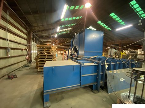 Excel 2R63 Two Ram Baler/Feed Conveyor in United States