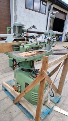 1981 Bauerle milling machine with feed in Gowino, Poland