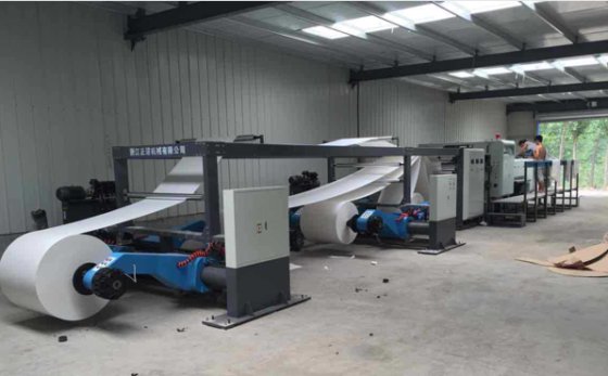 High speed sheeter machine CM1450 in Shanghai, China