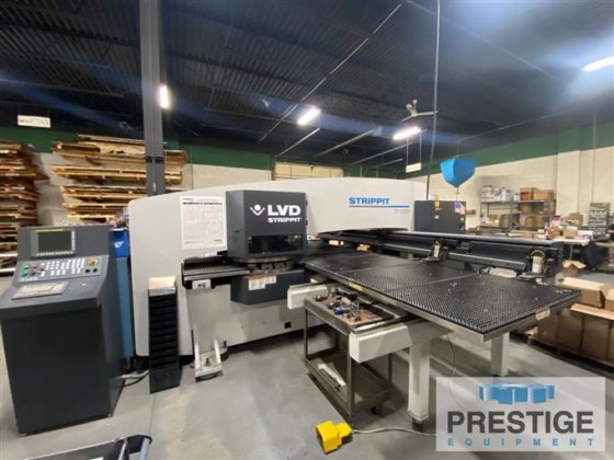 2015 22 Ton Strippit/LVD ST 1225 TK CNC Turret Punch Press in Melville ...