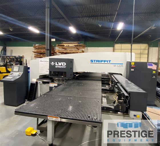 2015 22 Ton Strippit/LVD ST 1225 TK CNC Turret Punch Press in Melville ...
