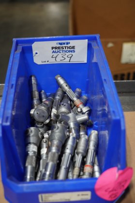 Plastic Bin of 3-Point Inside Micrometers in Milwaukee, WI, USA