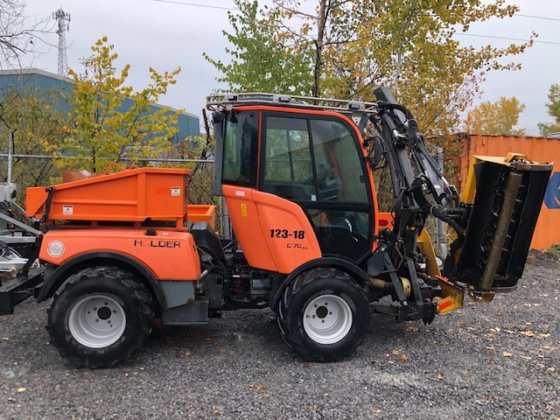 2018 Holder C70 Sidewalk Tractor with Attachments in Vaughan, Ontario ...