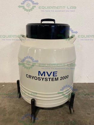 MVE CryoSystem Series 2000 Cryogenic Sample Storage w/ Roller Base ...