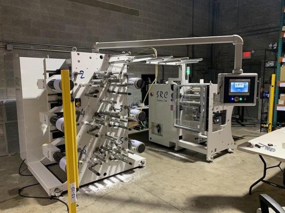 19" WIDE SRC SYSTEMS 6-HEAD SPOOLING SYSTEM MODEL SP06 in Suffolk, UK