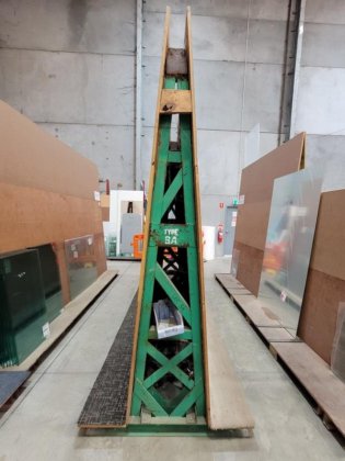 Glass Panel A Frame Racking, Approximate Dimensions of A Frame 2820mm ...