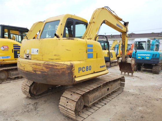Komatsu PC80 Excavators in China