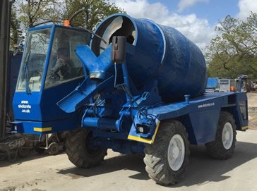 All terrain transit & self-loading mixers in Kent, UK