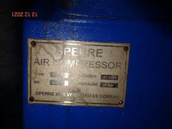 SPERRE HL2/105 AIR COMPRESSOR in India