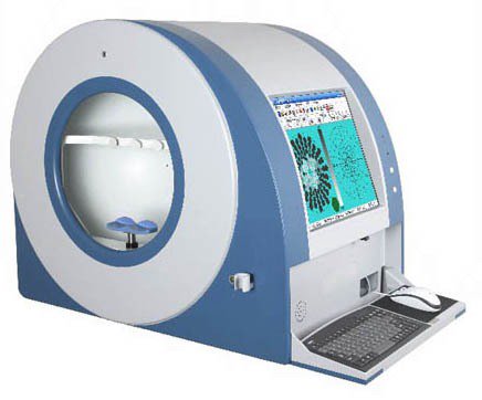 Computerized perimeter with integrated PC and TOUCH-SCREEN screen. in ...