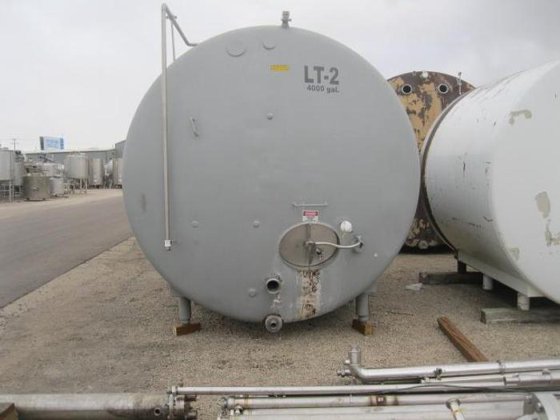 4000 GALLON JACKETED STORAGE TANK in Colorado, USA