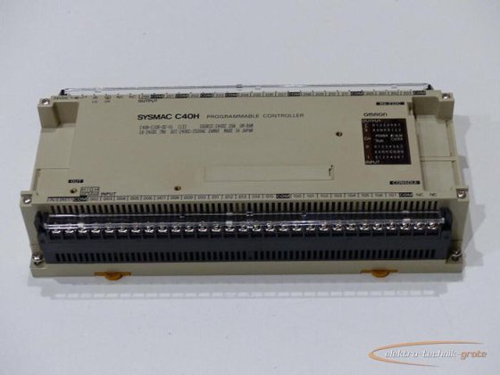 Omron C40H C1DR EN V1 1133 Sysmac C40H Programmable Controller in ...
