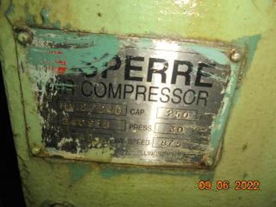 SPERRE HV2/240 AIR COMPRESSOR in India