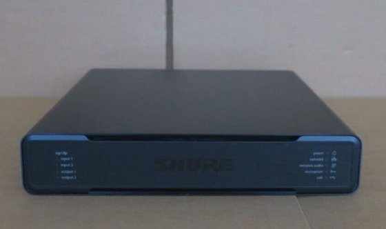 Shure P300 P300 Imx Audio Conferencing Processor Dante Poe With