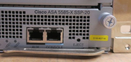 Cisco ASA 5585-X Firewall + SSP-20 8x 1GbE + 2x 10G SFP+ Module ASA5585 ...