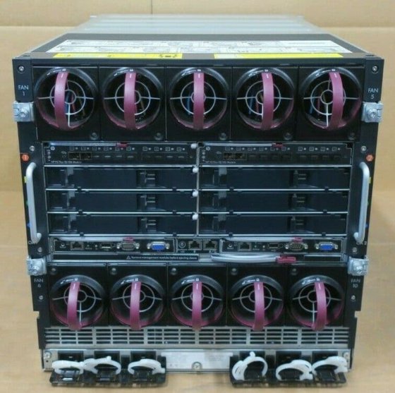 HP ProLiant C7000 +8x WS460c G8 2x E5-2667v2 128GB RAM 2x Bay With GFX ...