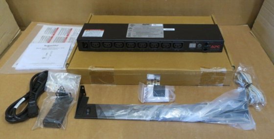 NEW APC AP7920B Switched Rack PDU 1PH 10A 8 Outlets C13 1U Rackmount ...
