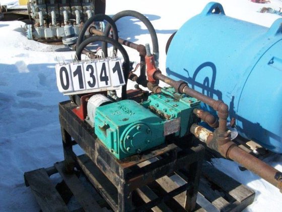 Kerr KZ1000 Triplex Pump in Neilburg, Saskatchewan, Canada