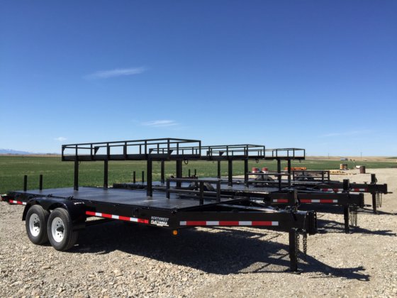 Water Well Development Flattanks Trailers in Choteau, MT, USA