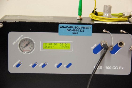 Millipore MAS-100 CG EX Air Sampling System, Sampling Heads Explosion ...