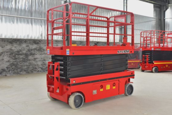 10m Work Platform Construction Elevator Self-Propelled Electric ...